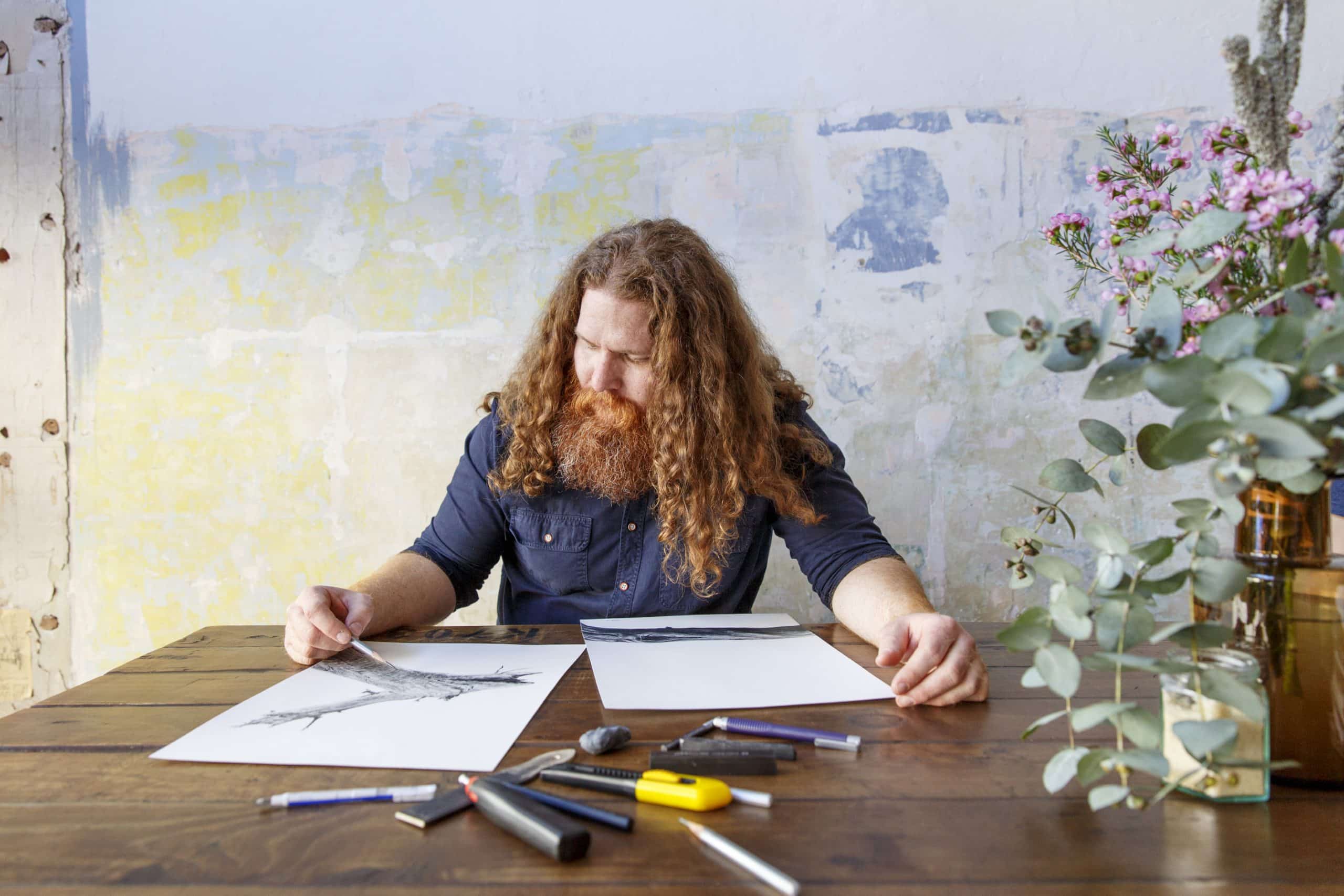 Ross Potter, Artist In Residence. – The Heritage Collective